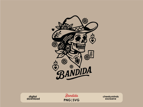 La Bandida SVG PNG – CheekyMinds