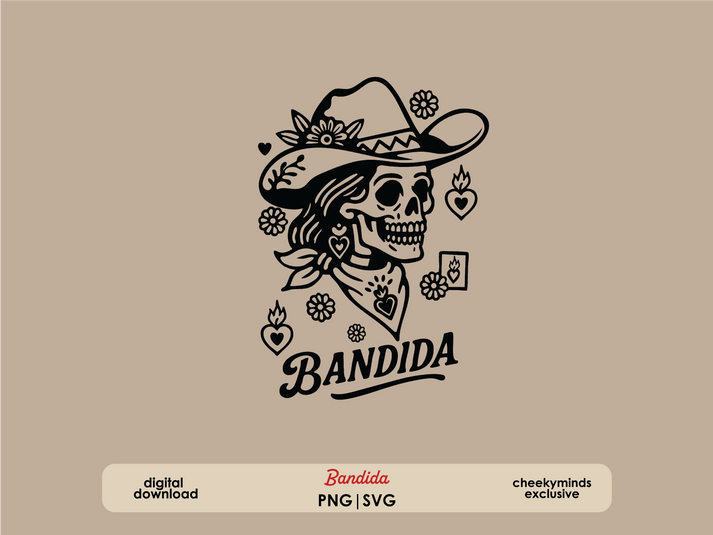 La Bandida SVG PNG – CheekyMinds